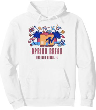 Giesswein Spring Break Daytona Beach 1991 Icons Vintage TV Pullover Hoodie