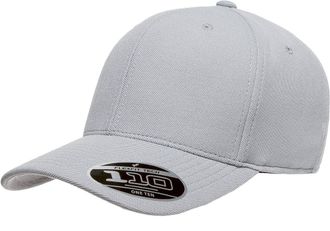 Flexfit Herren 110 Cool & Dry Athletic Cap Hut, Silber, Einheitsgröße