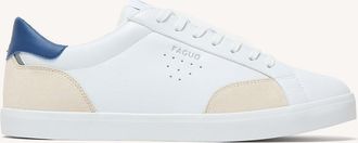 Faguo Baskets blanc et bleu marine