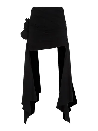Magda Butrym Jupe Midi - Noir