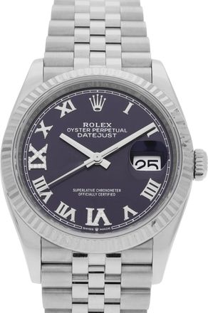 Rolex Uhren - Datejust - Gr. unisize - in Lila - für Damen