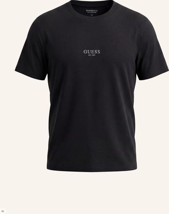 Guess T-Shirt schwarz