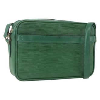 Louis Vuitton Sac bandouli&egrave;re vintage en cuir Pre-owned - Femme - Pre-owned - Vert - Taille: ONE Size