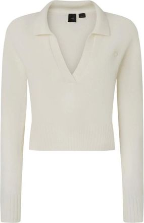 Pinko Pinko, Femme, Pulls, Blanc, Taille: 42 FR Pull Profumo