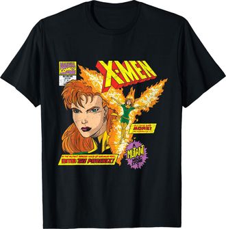 MARVEL X-Men The Phoenix Mutant Hero Jean Grey Comic T-Shirt