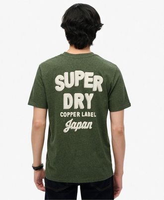 Superdry T-shirt d&eacute;contract&eacute; Copper Label