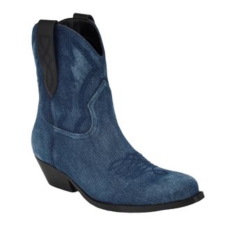 Guess Damen Ginette Stiefelette, Blue Denim 420, 37 EU