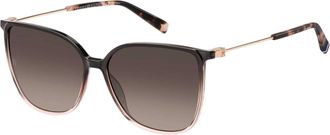Tommy Hilfiger Rund-Sonnenbrille (Grau/Pink)