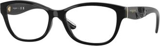 Vogue Eyewear Vogue, Femme, Accessoires, Noir, Taille: 54 MM Monture optique papillon