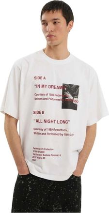 1989 STUDIO 1989 Studio, Homme, Tops, Beige, Taille: L Collection de T-shirts et Polos Beige