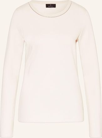Monari Monari Longsleeve Mit Schmucksteinen weiss