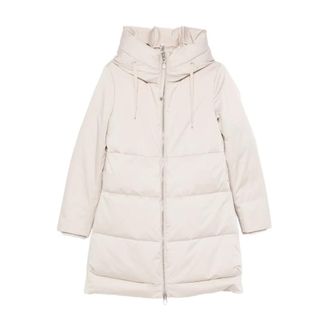 Duno Talia Kapuzen-Steppmantel - - Coats - Damen - Wei&szlig; - M