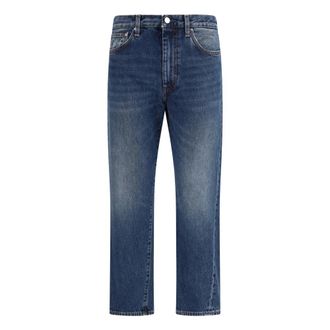 Toteme Jean &agrave; coutures torsad&eacute;es d&eacute;lav&eacute; - Femme - Jeans - Bleu - Taille: W27