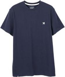 Oxbow Tee-shirt uni brod&eacute;rie 4flo TEBAZ Hiver 2025 Manches courtes, Col rond, Uni