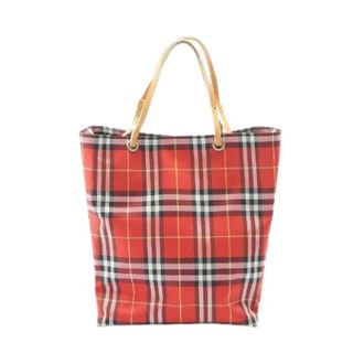 Burberry Pre-owned Nova Check Canvas Leder Handtasche - - Pre-owned - Damen - Mehrfarbig - ONE SIZE