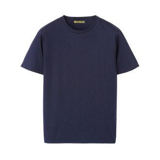 Loro Piana unisex, Tops, Bleu, Taille: L Tessuto T-shirt