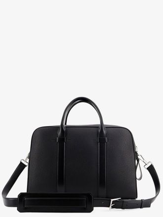 Tom Ford Mens Leather Work Bag Black Laptop & Briefcases