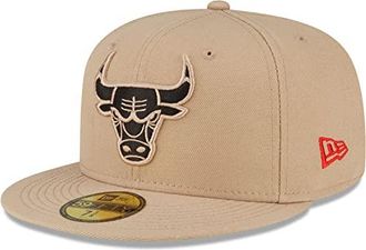 New Era 59Fifty Fitted Cap - NBA Chicago Bulls Camel Beige