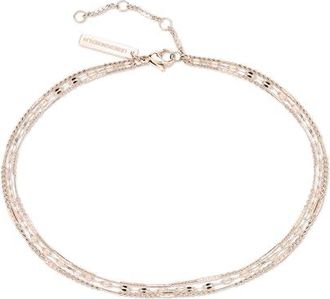 Liebeskind BERLIN Cha&icirc;ne de cheville pour femme - Bracelet de cheville tendance en acier inoxydable dans diff&eacute;rents designs et couleurs - Bijou de cheville parfa