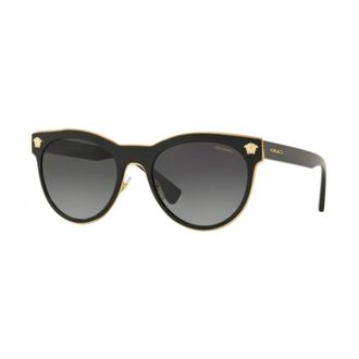 Versace Medusa Charm Sonnenbrille - - Accessories - Damen - Schwarzk - 54 MM