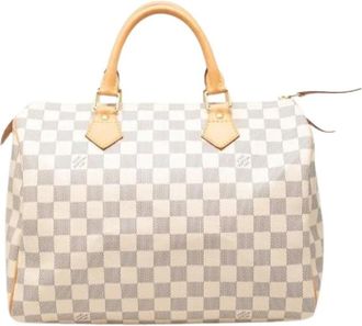 Louis Vuitton Pre-owned Speedy 30 - Femme - Pre-owned - Blanc - Taille: ONE Size