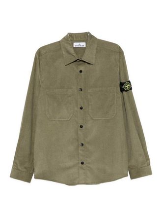 Stone Island Hemd - Dunkelgr&uuml;n