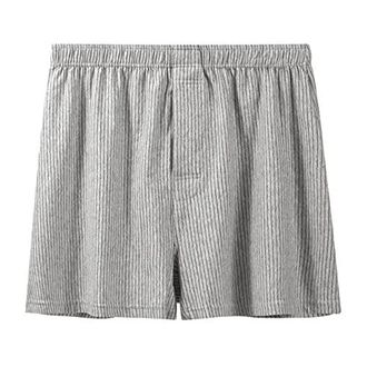 Generic Sous-v&ecirc;tements plats pour homme - En coton fin et respirant - Pour le sport &agrave; la mode - Boxer de sport d&eacute;contract&eacute; avec coupe ajust&eacute;e, gris, 3XL taill