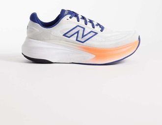 New Balance More - Laufschuhe in Hellgrau und Orange