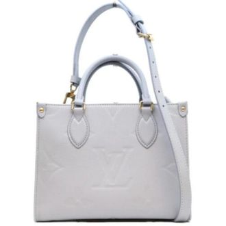 Louis Vuitton Pre-owned Monogram Empreinte Schultertasche - - Pre-owned - Damen - Blau - ONE SIZE