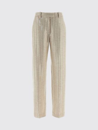 Brunello Cucinelli Pantalon BRUNELLO CUCINELLI Femme couleur Blanc