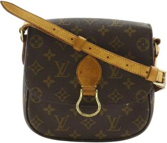 Louis Vuitton Sac bandouli&egrave;re Mini Saint Cloud Monogram Pre-owned - Femme - Pre-owned - Brun - Taille: ONE Size