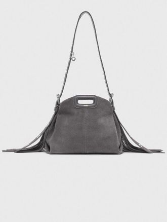 Maje Sac Miss M Mini En Su&egrave;de - Gris - Maje