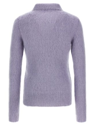 Gucci Mens Purple Wool Cardigan Clothing