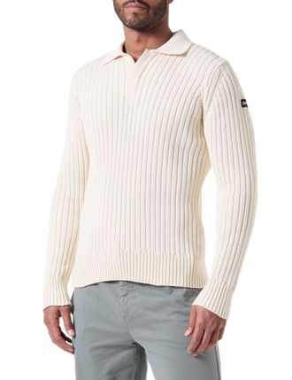 Schott NYC Herren Plecorage4 Pullover, Elfenbein, Medium