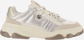 Pinko Pinko - Athena - Baskets en cuir avec logo