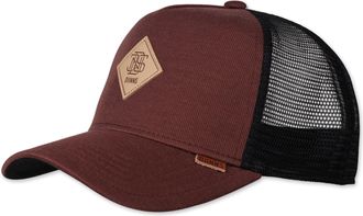 Djinns Cotton Knit (Brown) - Trucker Cap Meshcap Hat Kappe M&uuml;tze Caps