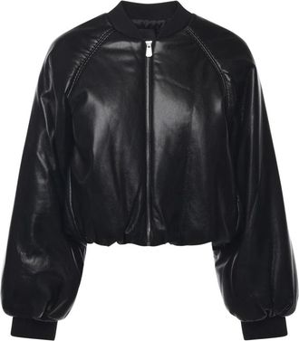 Pinko Pinko, Femme, Vestes, Noir, Taille: 40 FR Manteaux Noirs avec Fermeture Éclair