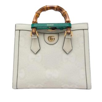 Gucci Pre-owned Toile sacs-gucci - Femme - Pre-owned - Beige - Taille: ONE Size