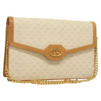 Gucci Pre-owned Vintage Schultertasche - - Pre-owned - Damen - Wei&szlig; - ONE SIZE