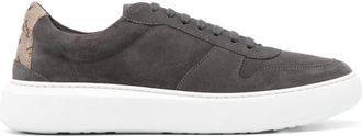 Herno Sneakers aus Wildleder - Grau