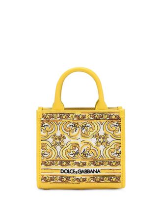 Dolce & Gabbana mini sac à main DG Daily - Jaune