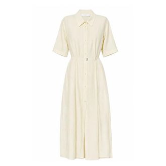 Tela Langes Kirschkleid - - Dresses - Damen - Gelb - M