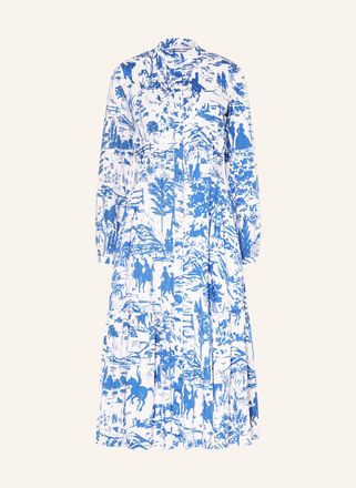 Habsburg Habsburg Hemdblusenkleid Mayerling blau