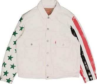 Denim Tears Cactus Tears Denim Plant Jacke - Weiß