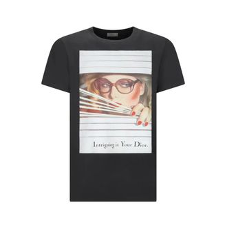 Dior Homme, Tops, Noir, Taille: S T-shirt Heritage Print
