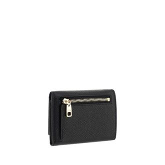 Dolce & Gabbana Womens Black Calf Leather Bos Taurus Wallet
