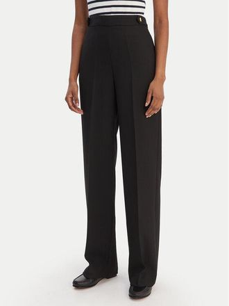 Tommy Hilfiger Stoffhose WW0WW47799 Schwarz Straight Fit