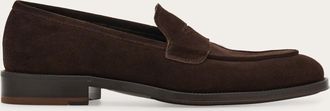 Ferragamo Herren Penny-Loafer Braun Gr&ouml;&szlig;e 39.5