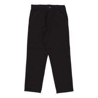Iuter Schwarze Baumwoll-Arbeitshose Gerades Bein - - Trousers - Herren - Schwarzk - W28