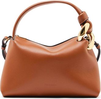 J.W.Anderson petit sac porté épaule Corner - Marron